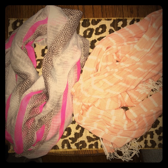 Other | 2 Scarves | Poshmark